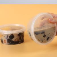 China Yellow 200ml 350ml 500mL 750ml 1L Plastic Buckets With Lids And Handle for Food Packaging for sale