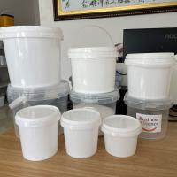 China 1/2 Gallon Plastic Pail for Popcorn and Cotton Candy Storage 1.0 to 2.5 MM Thickness for sale