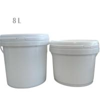 China Heat Transfer Printing 2 Gallon Plastic Bucket with Lid 1.0-2.5mm Thickness for sale