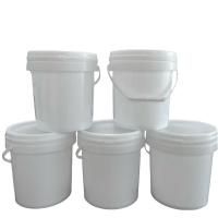 China Snack 4L Colorful Plastic Bucket with IML Printing and GAP/ISO/FDA Certification for sale