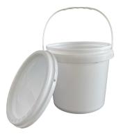 China Snack 4L Colorful Plastic Bucket with IML Printing and GAP/ISO/FDA Certification for sale