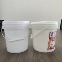 China Snack 4L Colorful Plastic Bucket with IML Printing and GAP/ISO/FDA Certification for sale