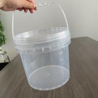 China Snack 4L Colorful Plastic Bucket with IML Printing and GAP/ISO/FDA Certification for sale