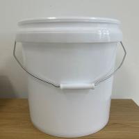 China 1.0 to 2.5 MM Thickness 5 Gallon 20 Liter Plastic Bucket for Feed Seeds Container for sale
