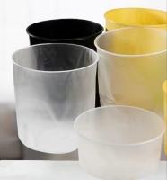 China Customize 3L 5L 8L 10L 15L Plastic Bucket Black or White with Lid HDPE Material for sale