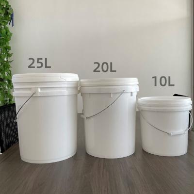 China 15L/18L/20L Sturdy Plastic Bucket for Storage Red Color Certificate GAP/ISO/FDA for sale