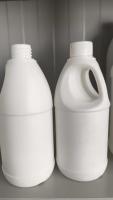 China Durable Blue 500ml 1L 2.5L 3.8L 5L Round Plastic Jug Container for Detergent Cleaner for sale
