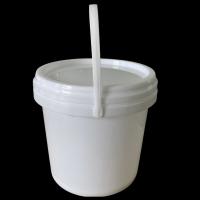 China Popular Food Container 1-5L Plastic Bucket with Lid and Leak Proof Design for sale