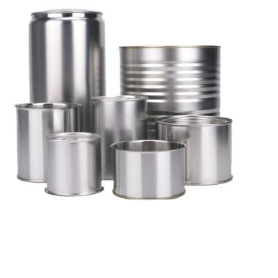 China 1L-5L Round Metal Tins Perfect for Paint and Sauce Handle or Without Handle for sale