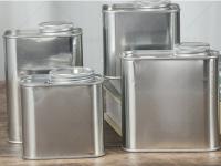 China 1L-5L Round Metal Tins Perfect for Paint and Sauce Handle or Without Handle for sale