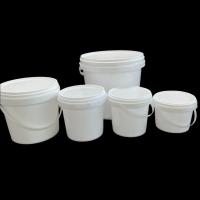 China GAP/ISO/FDA Certified Plastic Bucket 1 Gallon Ice Cream Container with Lid for sale