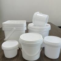 China 1 Gallon Dairy Tubs Yogurt Ice Cream Food Plastic Pail with Lid and Polypropylene for sale
