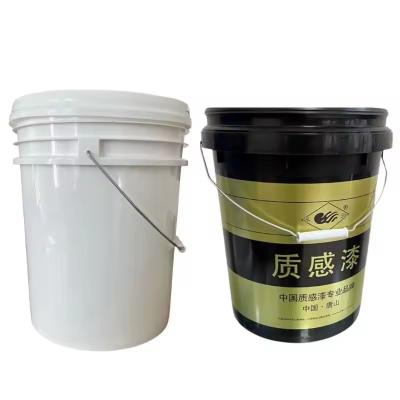 China Industrial Food Grade 5 Gallon 6 Gallon Plastic Buckets with Handle and Lid 20L 25L for sale