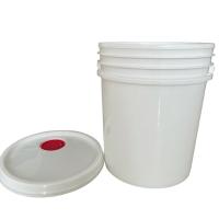 China Custom 5 Gallon 6 Gallon Plastic Bucket for Heat Transfer Printing Lubricating Oil 20L 25L for sale