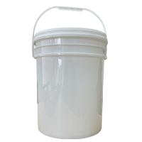 China Round and Durable 18 Liter 5 Gallon Plastic Bucket with Spout Lid for Paint Packaging for sale