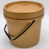 China 5 Gallon Plastic Pail with Food Grade Spout Lid and Advanced Printing Technology for sale