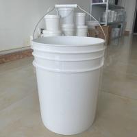 China 20 Liter Plastic Bucket with Metal Handle Durable and Certified by GAP/ISO/FDA for sale