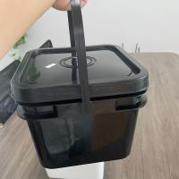 China Food Safe Plastic Bucket 1L - 25L Bucket with Temper Lid for sale