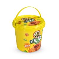 China Yogurt Candy Tubs Plastic Bucket 300ml 500ml 1L White Container with Lid for sale