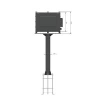 China Outdoor Projector Waterproof Box with Customizable Climate Control Features for sale