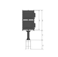 China Intelligent Temperature Control and Air Conditioning in Outdoor Projector Waterproof Box for sale