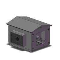 China Air Conditioning Durable Projector Housing for Long-lasting Cooling for sale