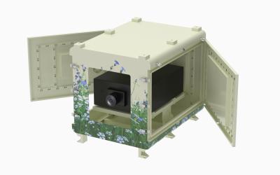 China Outdoor Air Conditioning Projector Housing with Customizable Color for sale