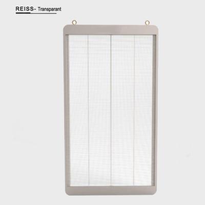 China Aluminum LED Transparent Video Glass Screen Good Weather Resistance for sale