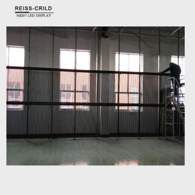 China Waterproof Outdoor LED Mesh Compact Panel Excellent Visual Effect for sale