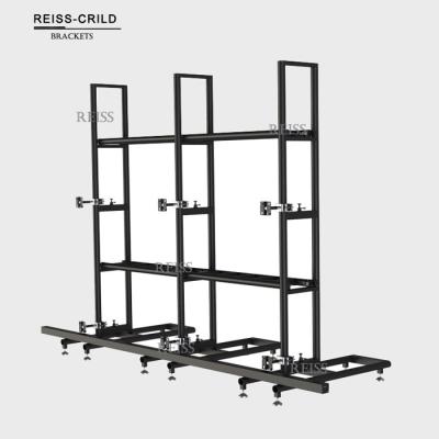 China LED screen standing floor bracket for sale