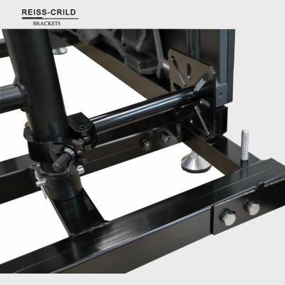 China Stage background LED screen display Aluminum Customized floor standing bracket for sale