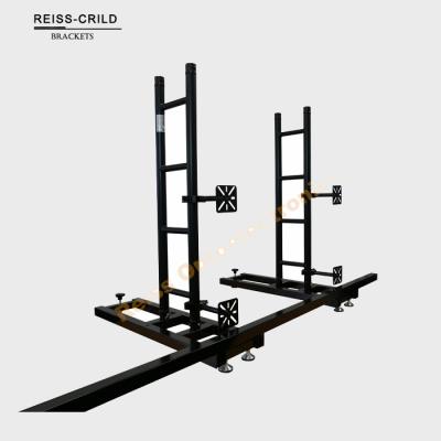 China Professional LED screen display Aluminum Steel Customized floor standing bracket for sale