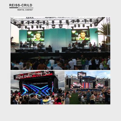 China Waterproof Outdoor Rental LED Display , P6 Rental LED Display SMD3535 LED Chip for sale