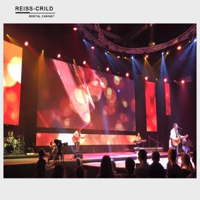 China High Resolution Outdoor Rental LED Display Screen Low Power Consumption for sale