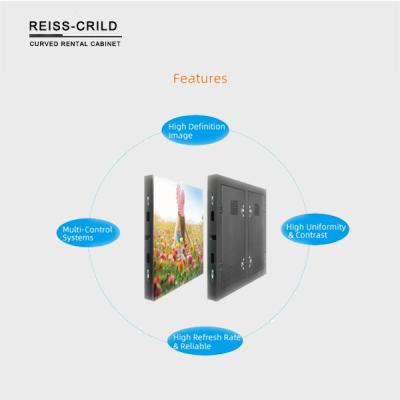 China Indoor P3 Led Wall Display Screen , Led Advertising Panel 3 - 30m Best Viewing Distance for sale