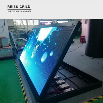China P6 P8 P10 IP54 6000cd/m2 Front Service LED Display 192×96mm for sale