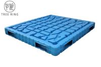 China Large Hygienic Blow Molded Plastic Shipping Pallets Reusable 1500 * 1200 * 160 Mm for sale
