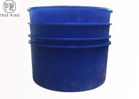China M5000L Rotomolding Products , Open Top Circular Blue 1300 Gallon Aquaponics Water Tank for sale