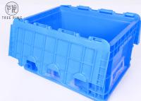 China 400 * 300 * 230 Euro Stacking Containers , Straight Wall Grey European Stacking Containers for sale