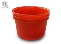China M400 UV Plastic Cattle Drinking Troughs , Fishing Circular 5 Gallon Plastic Tub Custom for sale