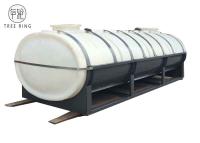 China HPT10000L Custom Roto Mold Tanks , Liquids Storage Horizontal Leg Tank Plastic On Trucks for sale