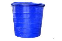China 1500Gallon Polyethylene Lldpe Open Top Round Pond 6000litter Bins For Rain Harvesting for sale
