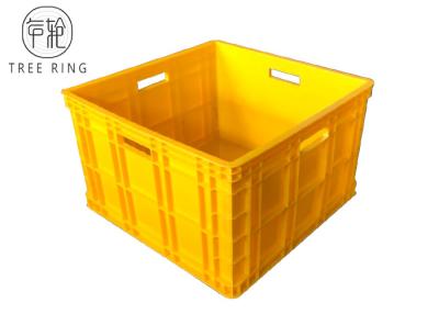 China Solid Compact Cube Euro Stacking Containers 50ltr Polypropylene Material for sale