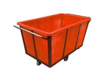 China High Volume Poly Box Truck with 1000liter Capacity  Load Capacity Galvanized Steel Base for sale