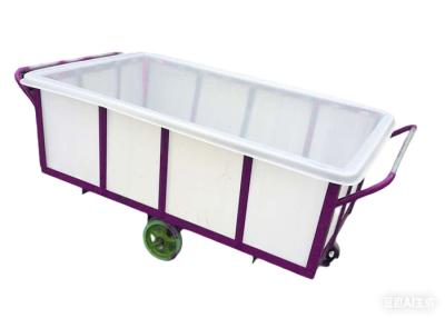 China High Volume Poly Box Truck with 1000liter Capacity  Load Capacity Galvanized Steel Base for sale