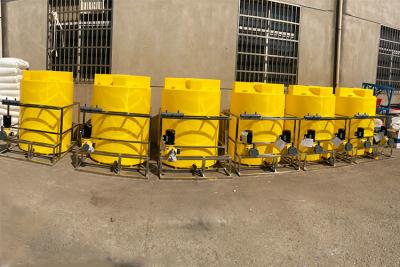 China 220 Gallon Commercial Chemical Dosing Tank For Closed Loop Chilled Water Circulation Piping System for sale