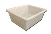 China PE Rotomolding Durable Huge Plastic Fabric Container For Malaysia Textile Manufacture 1600KG ,1850*1550*670 for sale