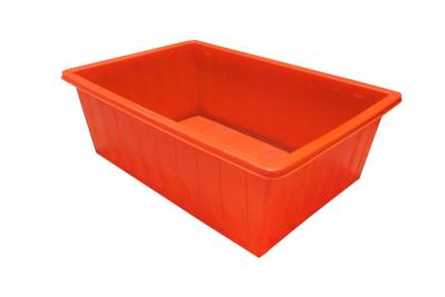 China 1100L Heavy Duty Polyethylene Plastic Bulk Laundry Utility Carts Perfect For Textile Materials Moving for sale