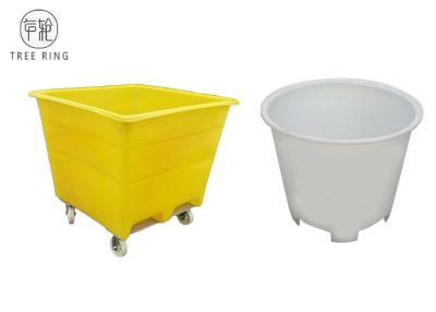 China 800L Bulk Containment Offal Large Plastic Storage Bins With Fork Lift Holes for sale
