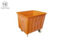 China PE Industrial Strength Poly Box Truck Economical Utility Cart For Material Handling for sale